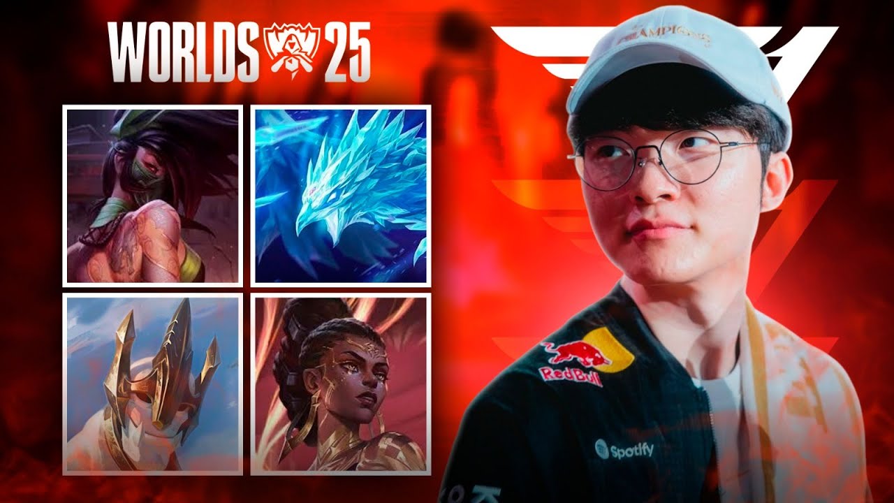 Everything FAKER did at WORLDS 2025 | FAKER's 6th TROPHY 🏆 Highlights ...