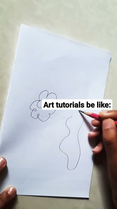 Art tutorials be like - YouTube