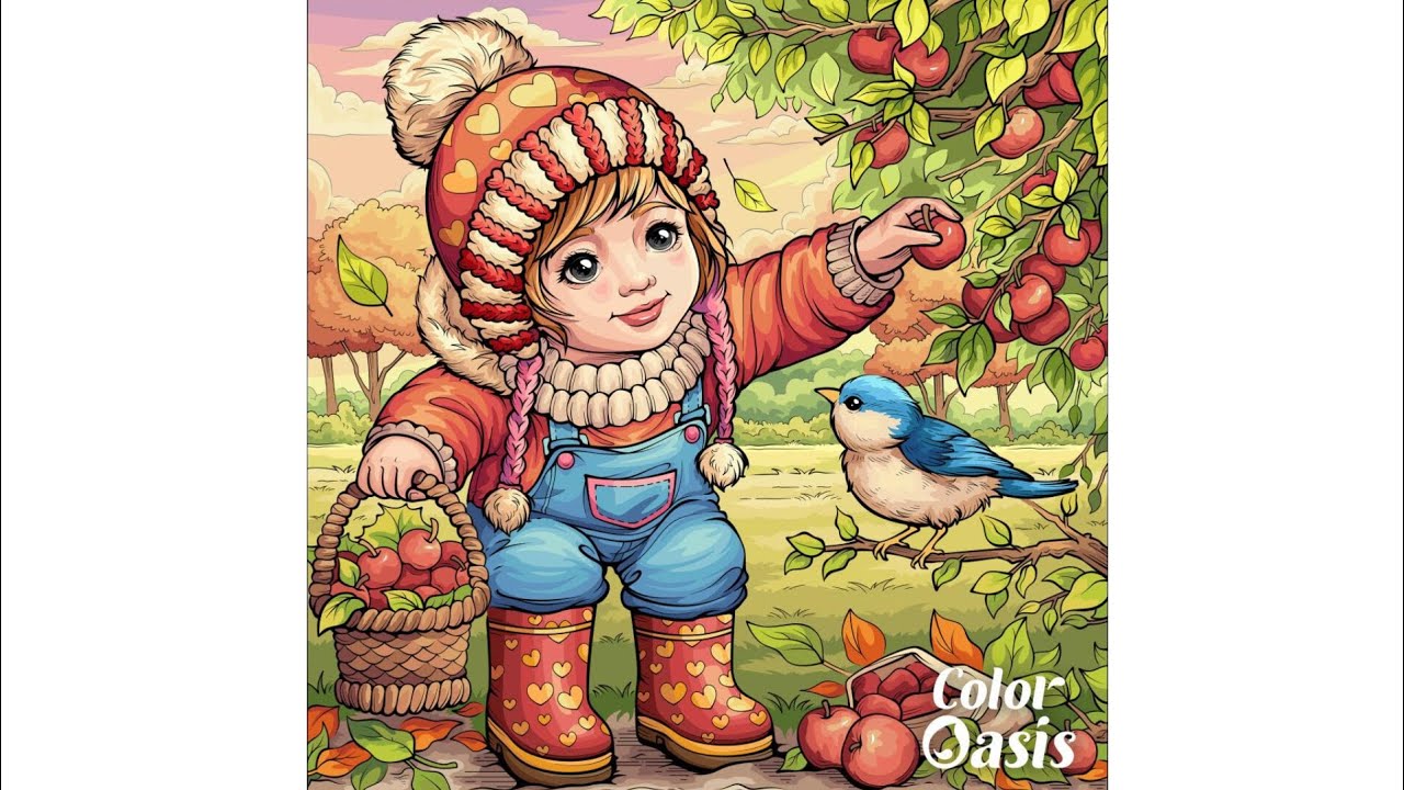 Color Oasis - Paint By Number - YouTube