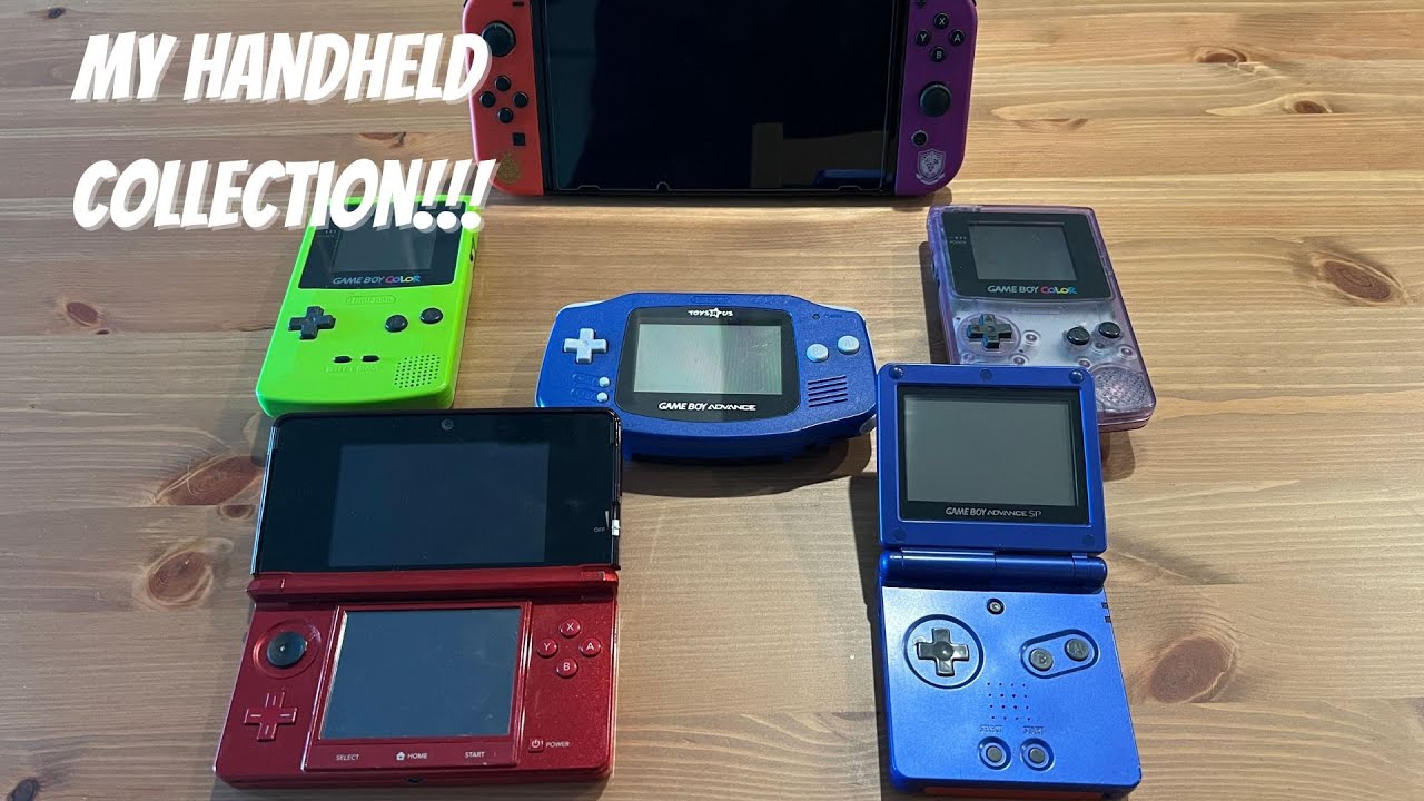 My Handheld Console Collection(Nintendo and Sony) - YouTube