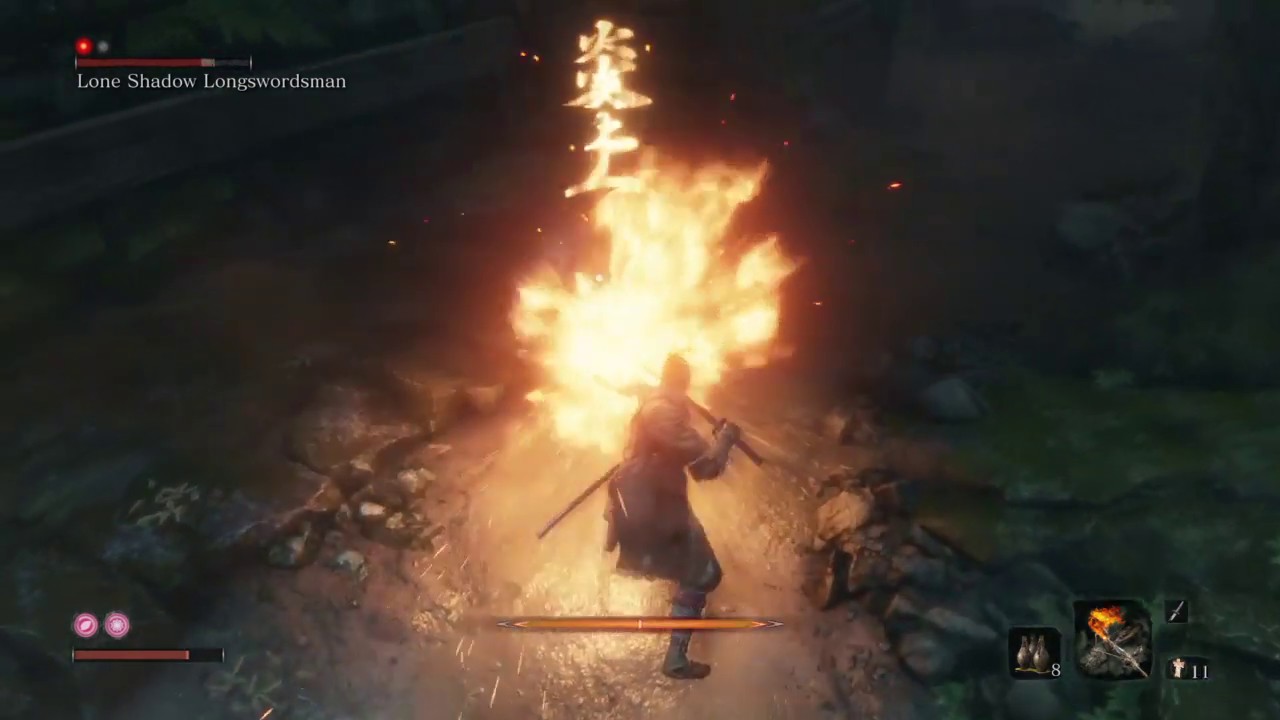 [Sekiro™: Shadows Die Twice] Boss fight: Lone Shadow Longswordsman ...