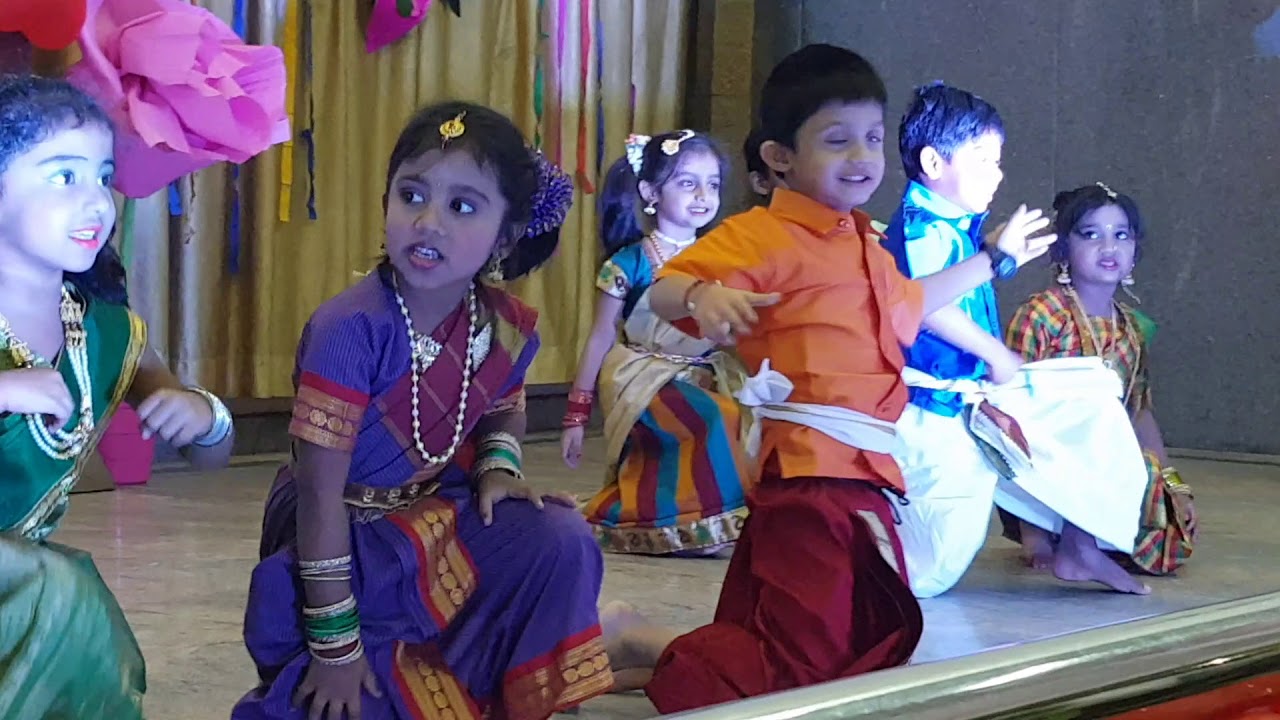 Chanda chanda song ....awesome dance by LKG kids , watch till the end ...