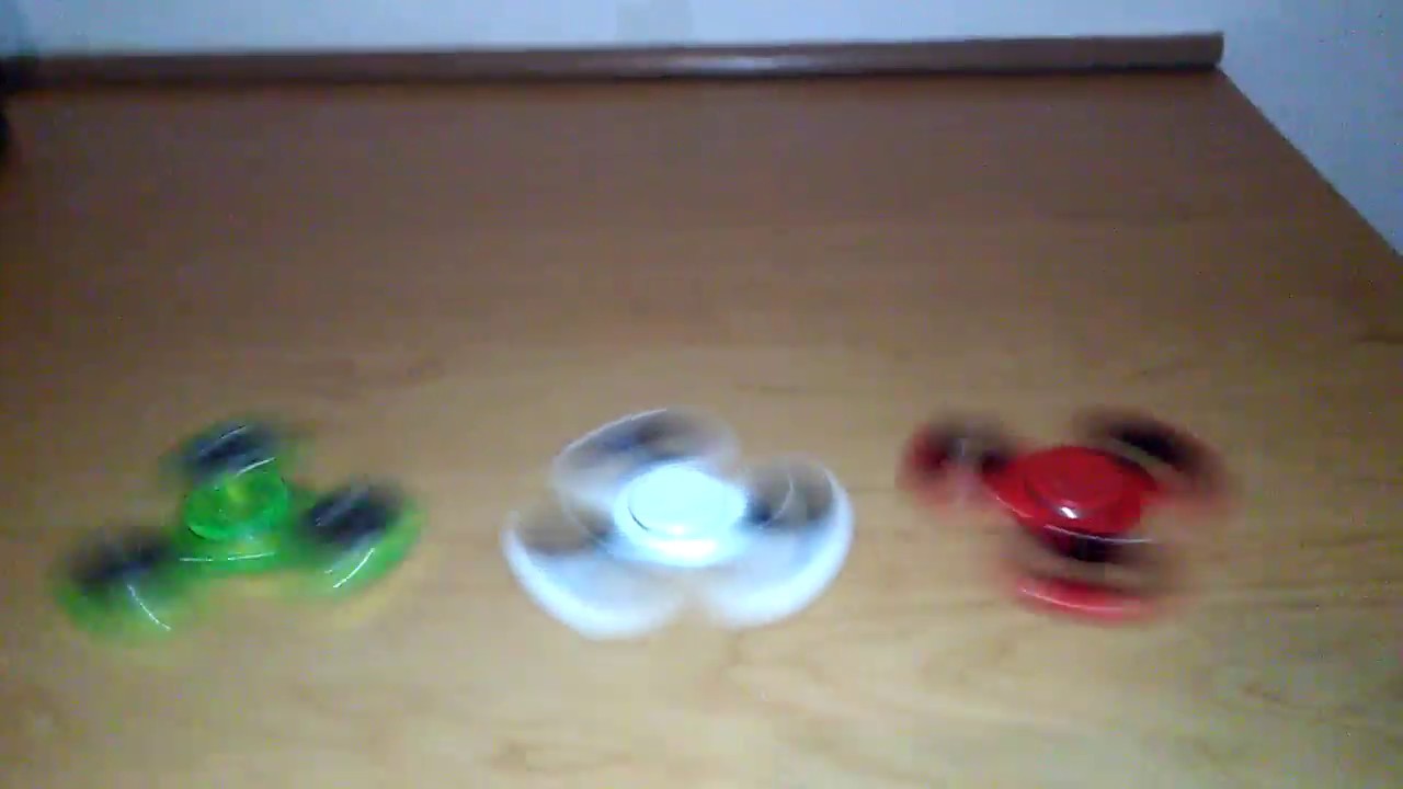 Fidget Spinnery w akcji - YouTube