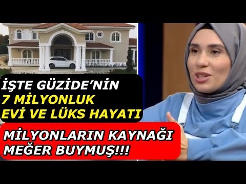 Masterchef Güzide’nin 7 Milyonluk Eviyle İlgili BOMBA İDDİA! Güzide’nin Eşi Kim?