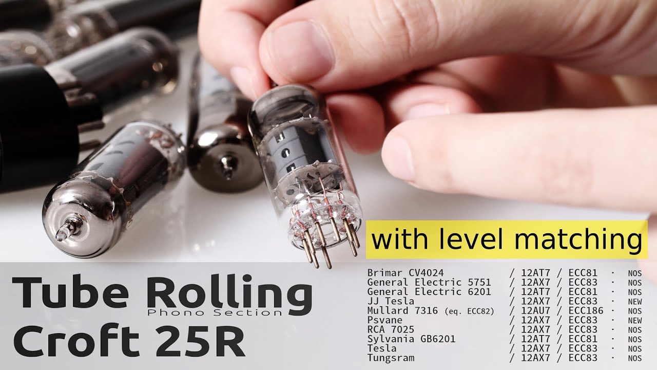Rolling Tubes @ Croft Acoustics 25R (w/ level matching) - YouTube