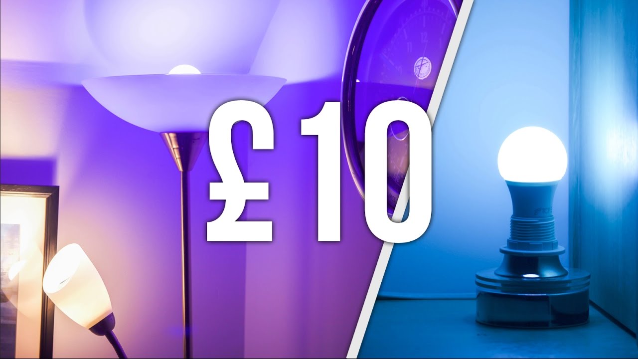 RGB LED BULB FOR £10!! | BEST BUDGET COLOURED LIGHTING | TechGenieT3G ...