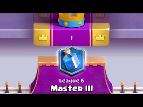 Getting Master 3 in Clash Royale - YouTube