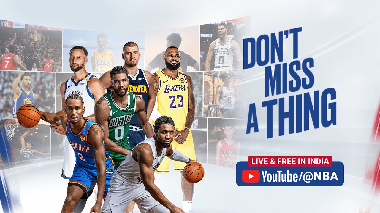 Get HYPED for the 2025 NBA Playoffs! 🔥 LIVE & FREE on YouTube/@NBA | YouTube LIVE | NBA LIVE ...