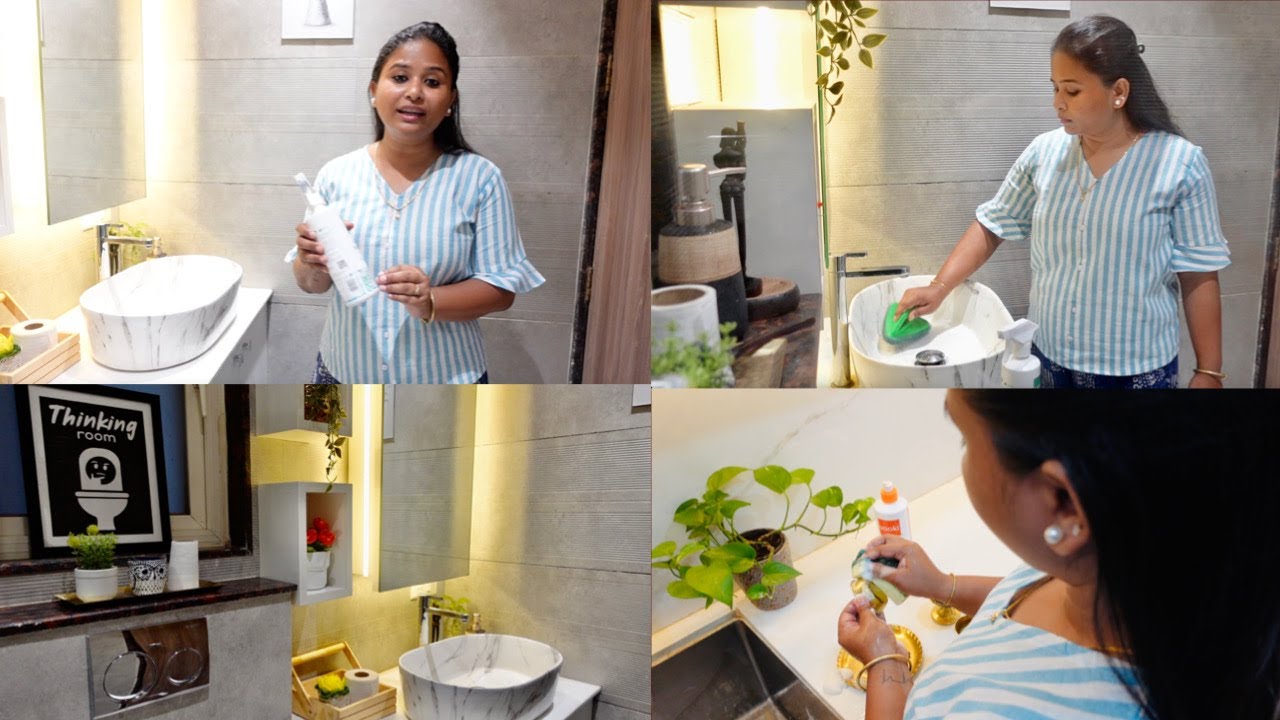 Diwali Deep Cleaning Routine ️Bathroom & Kitchen Cleaning Tips ️ - YouTube
