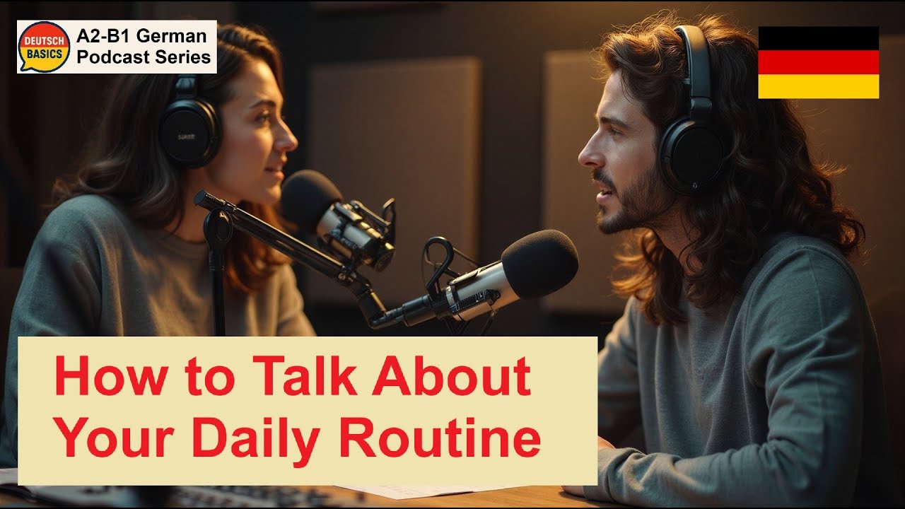 How to Talk About Your Daily Routine in German – German Learning ...