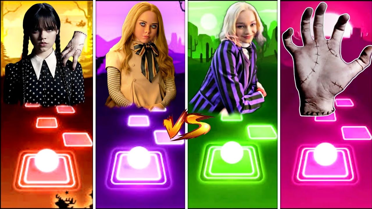 Wednesday vs Megan(M3gan)vs Emma Myers (Enid Sinclair) vs Thing ...