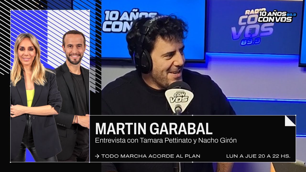 Martin Garabal, actor, presentador, guionista y productor, en 'Todo ...