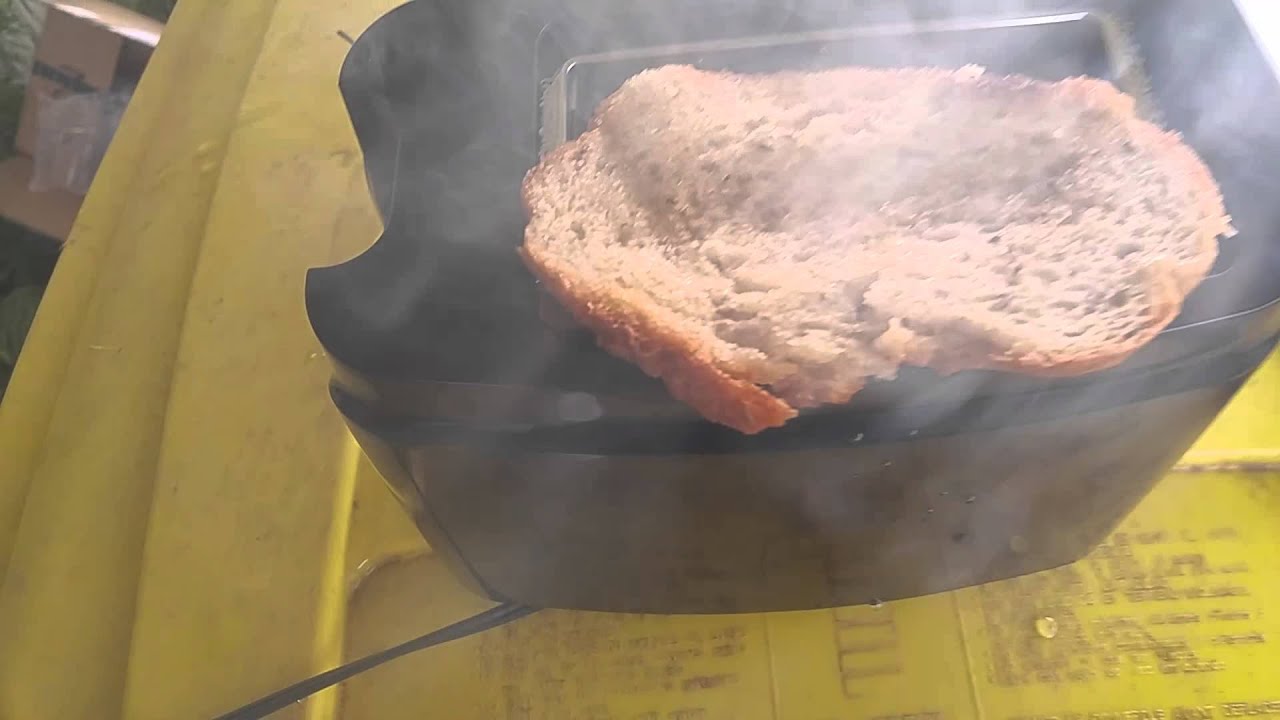 Toaster destruction - YouTube