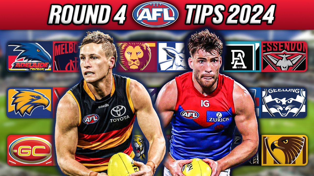 AFL Round 4 | Tips & Predictions 2024 - YouTube