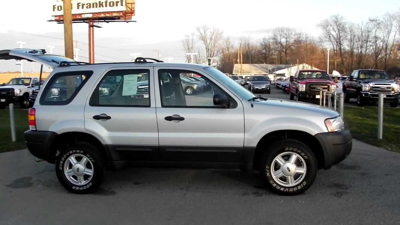 2004 Ford Escape XLS 4wd V6 by Currie Ford for Merrillville Indiana ...