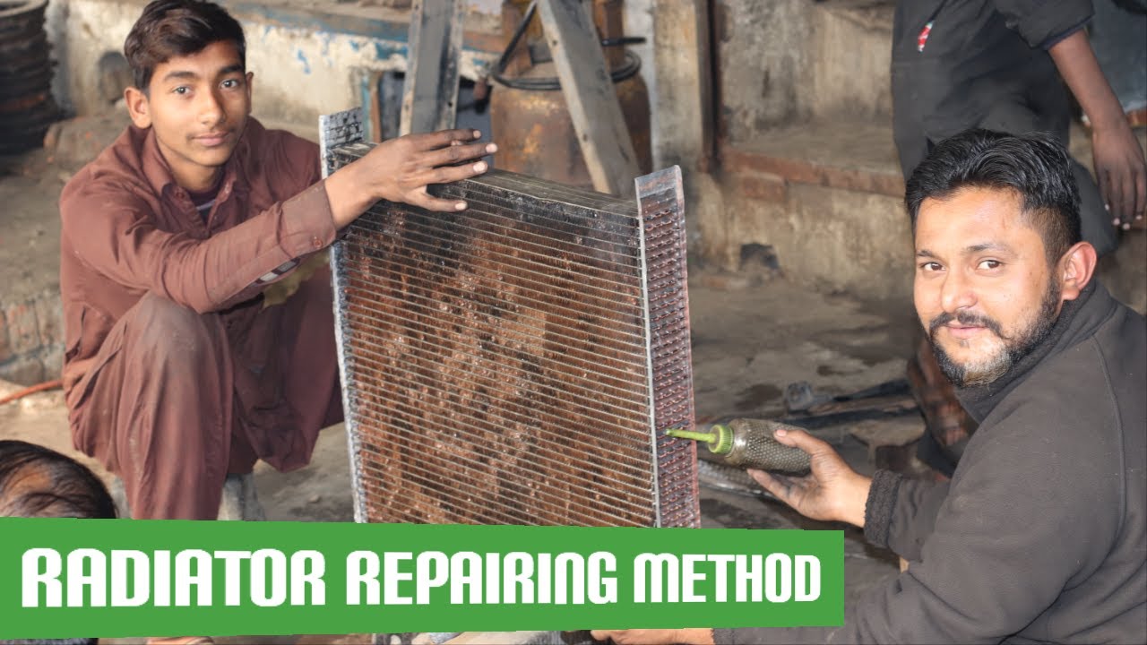How To Repair Vehicle Radiator || Amazing Work To prepare second Hand ...