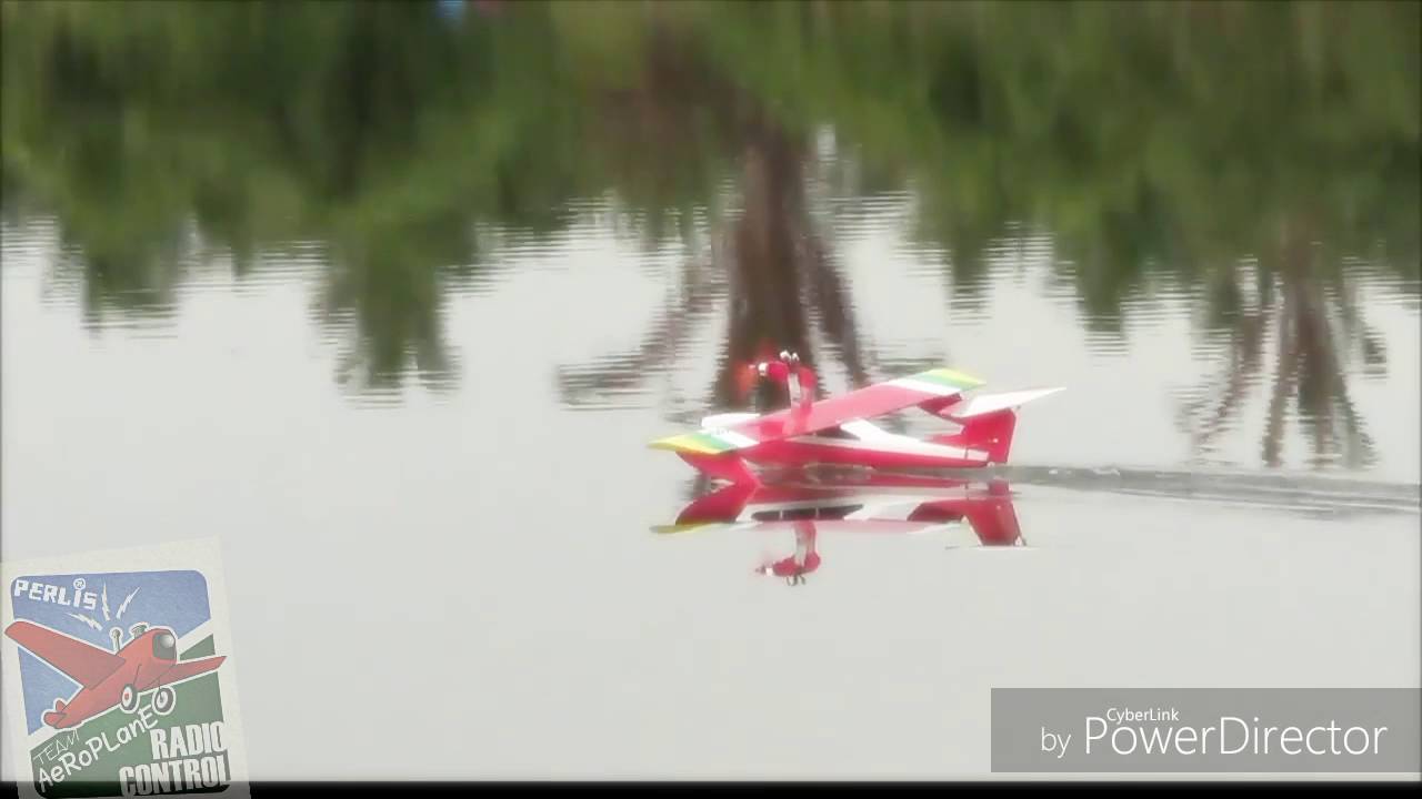 Seamaster Rc Plane.. takeoff & landing test - YouTube