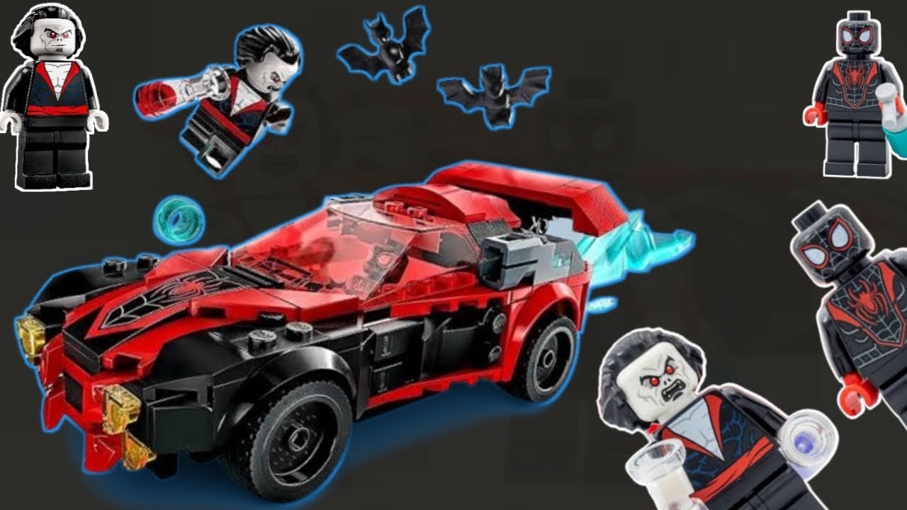 LEGO Marvel Miles Morales vs Morbius | 76224 | Building Instructions.# ...