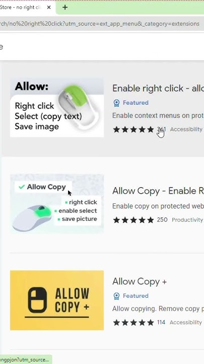 Enable Right Click on Websites That Disable it - YouTube