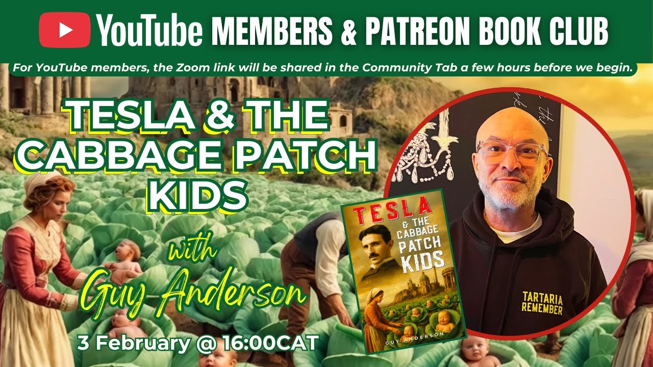 YouTube Members & Patreon Book Club: Tesla & The Cabbage Patch Kids ...