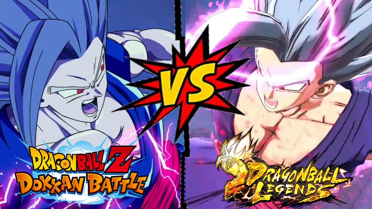 LF/LR! Beast Gohan! ( Side by Side ) Comparison! DB Legends/Dokkan ...