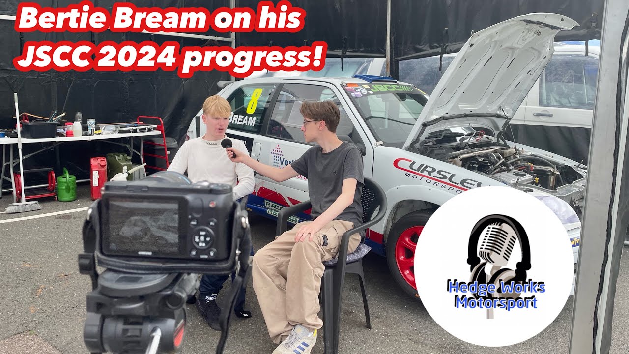 Bertie Bream on his progress in the 2024 Junior Saloon Car Championship ...