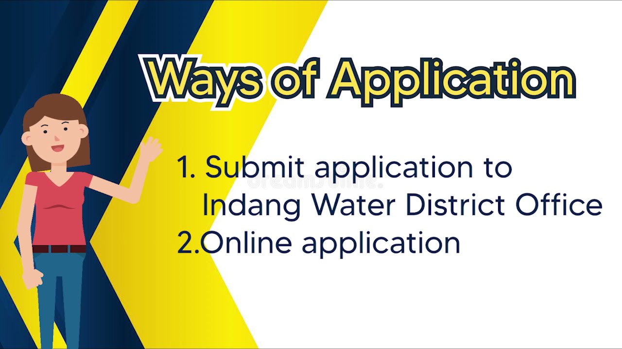 Application for New Water Service Connection | Indang Water District ...