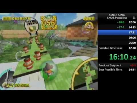 SMBD in SMB2 Story Mode All Levels in 24:25! - YouTube