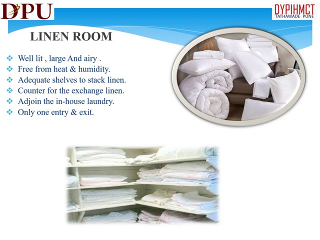 Linen Room In Housekeeping Housekeeping