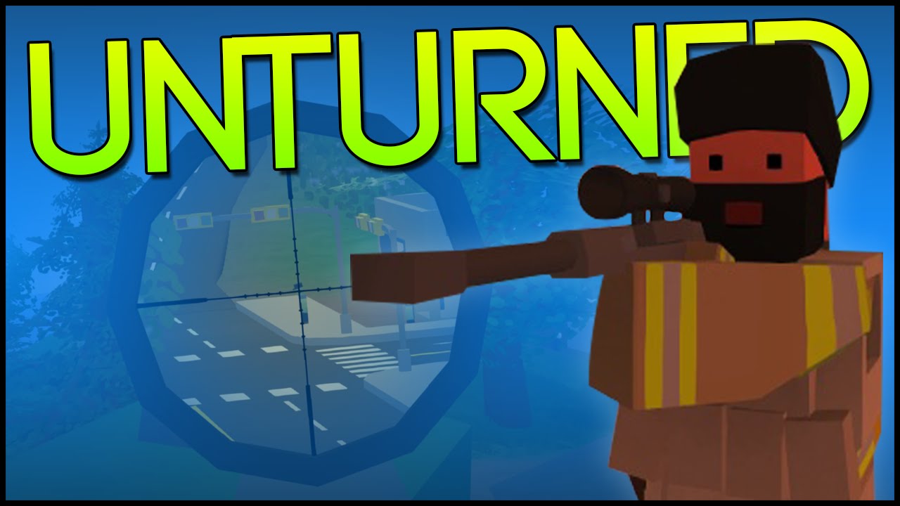 Unturned PvP Gameplay Part 9 - Grizzly Sniper, Military Base & Unity 5 ...