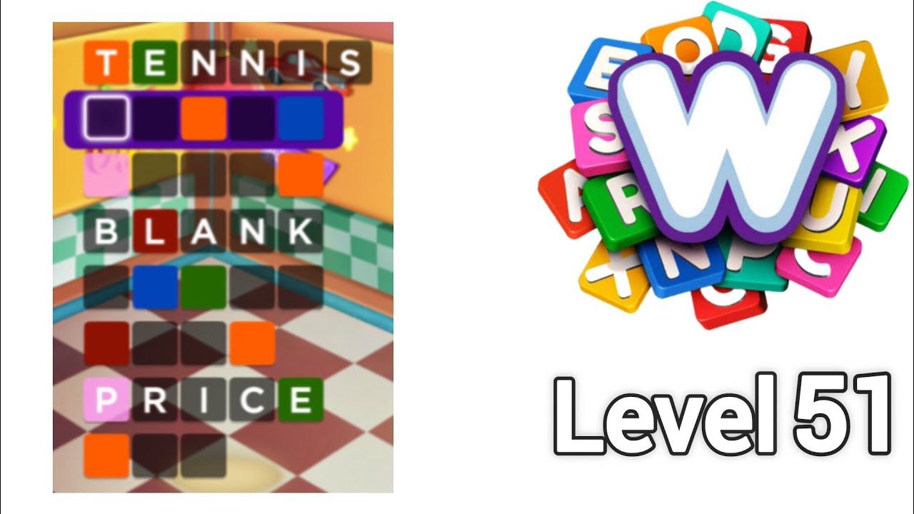 Word Chain Level 51 Solution - YouTube