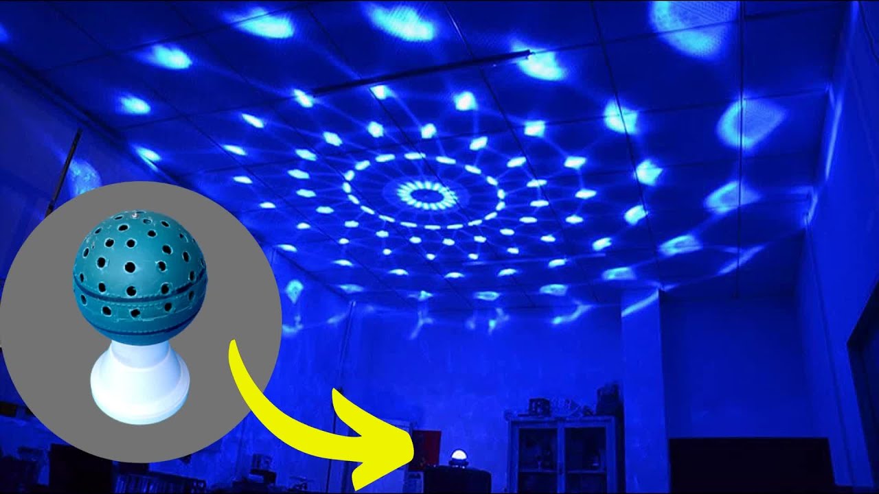 How to Make Powerful DJ Light at Home | DIY Disco Light - YouTube