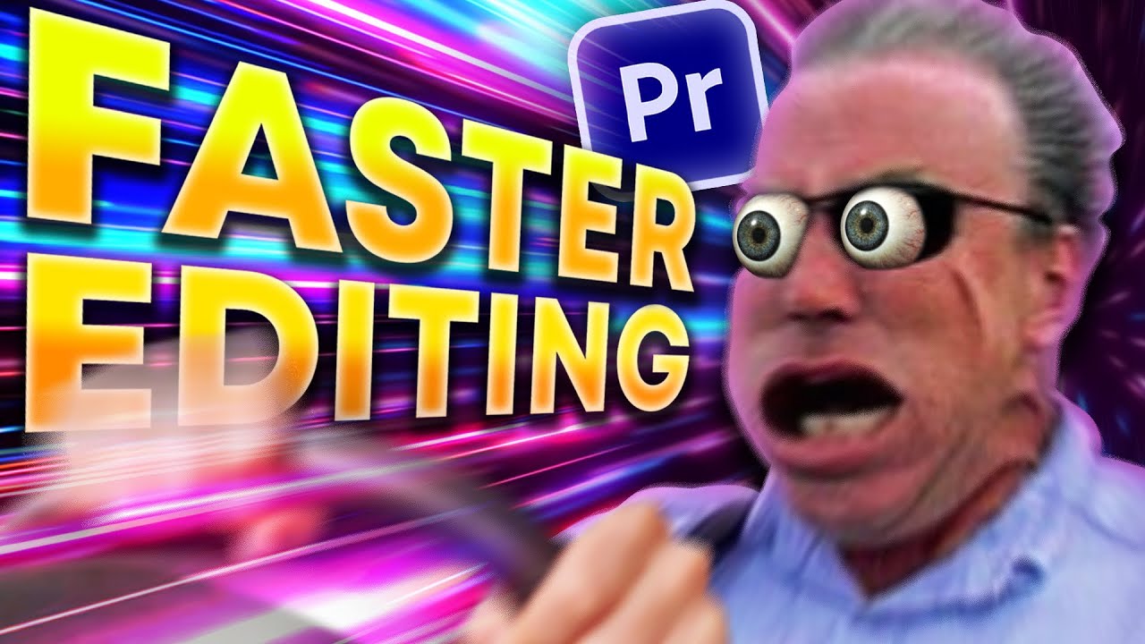 How To Edit FASTER In Premiere Pro! (5 Tips) - YouTube