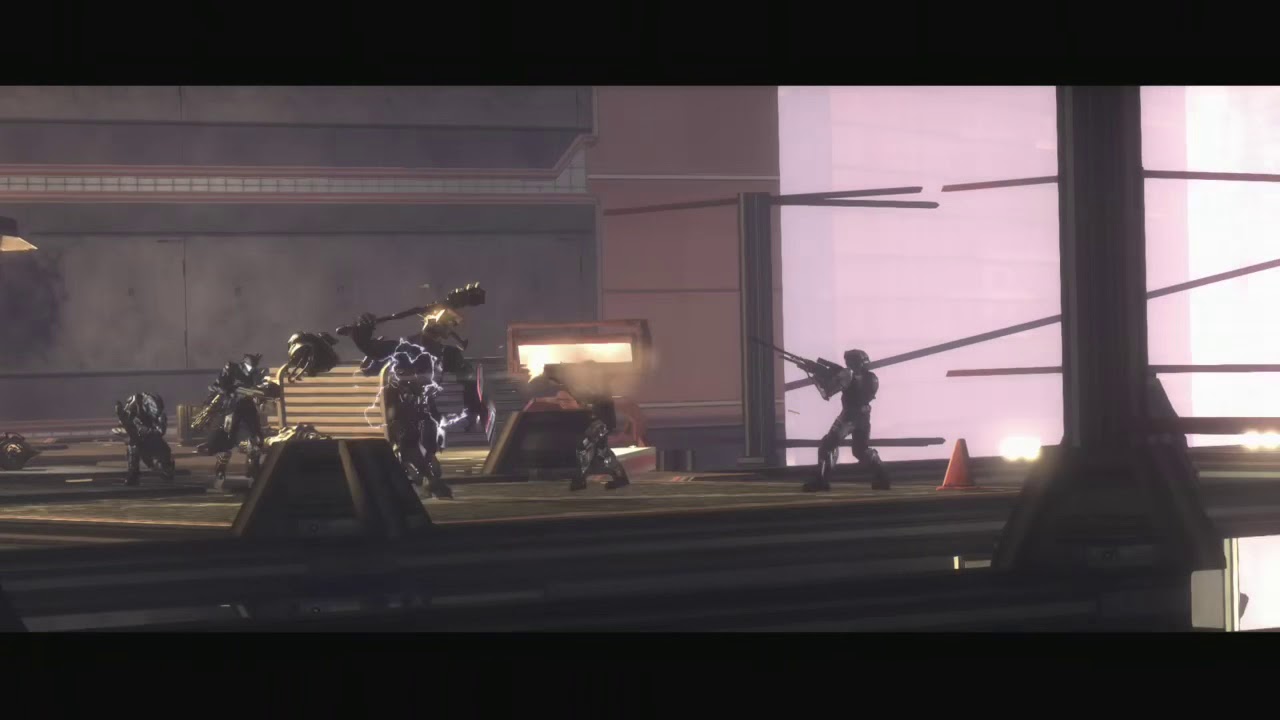 Halo 3 ODST Chieftain Brute Fight - YouTube