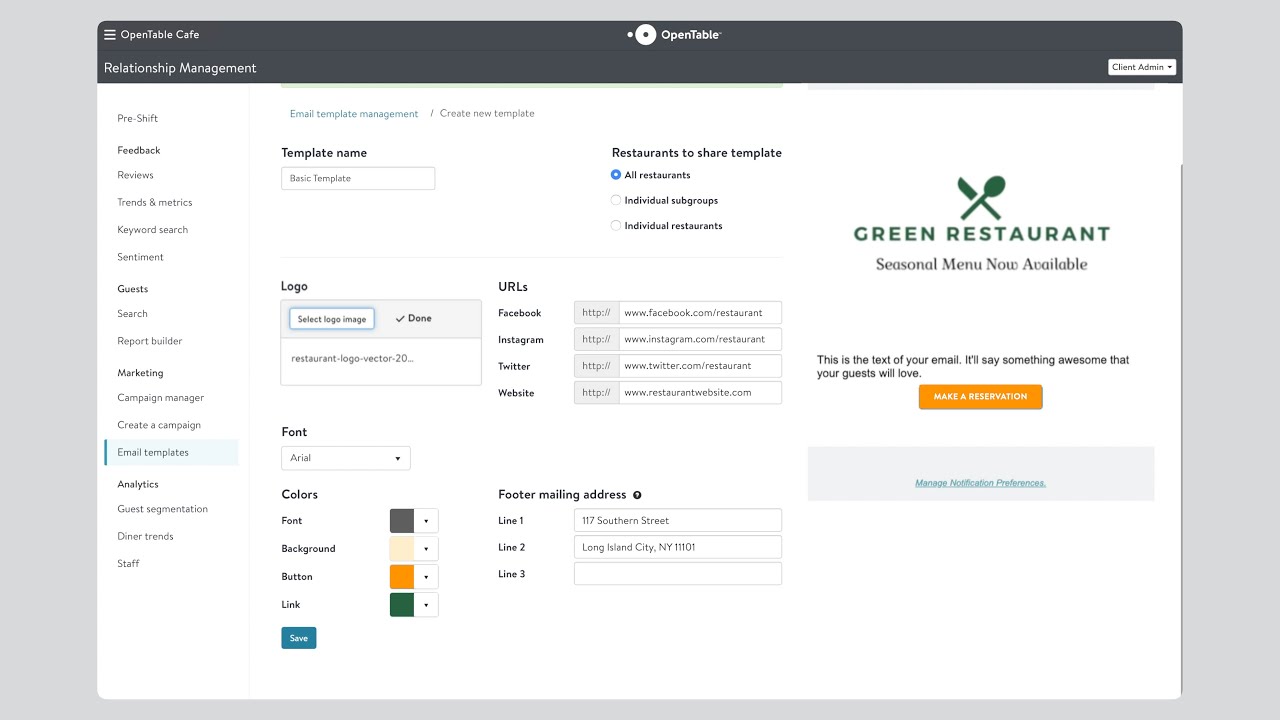 Relationship Management: Creating Email Templates - YouTube