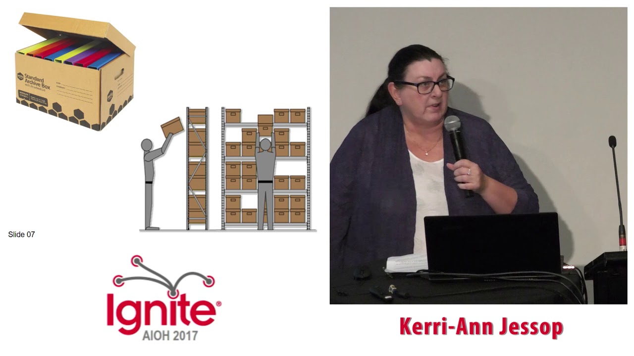 Ignite presentation 2017 AIOH Conference, Canberra Kerri Ann Jessop ...