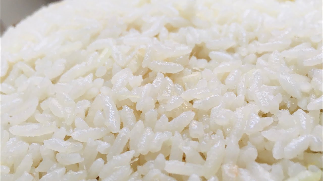 How to make plain polao rice recipe at home//Rice cooker a 5 minute a ...