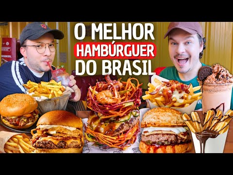 O MELHOR HAMBÚRGUER DO BRASIL - Vale a pena?