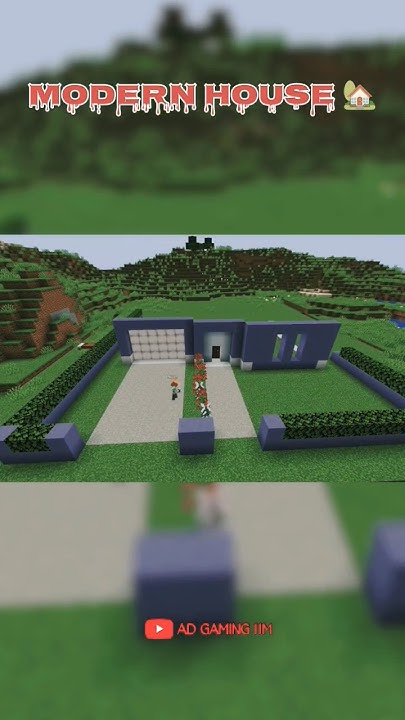 I Made Morden House In Minecraft || Morden House Time Lapse Tutorial #minecraft #shorts #viral ...