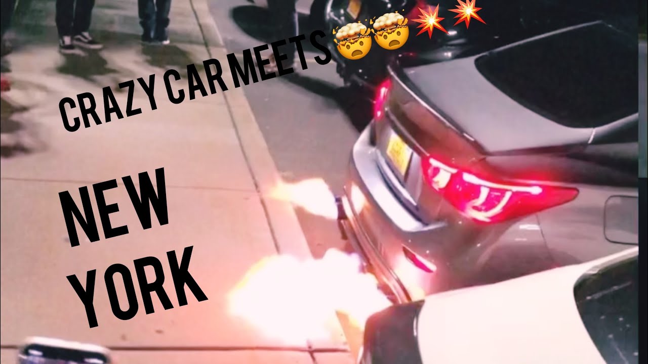 Craziest Car meet & street racing * cop smashed my friend window - YouTube