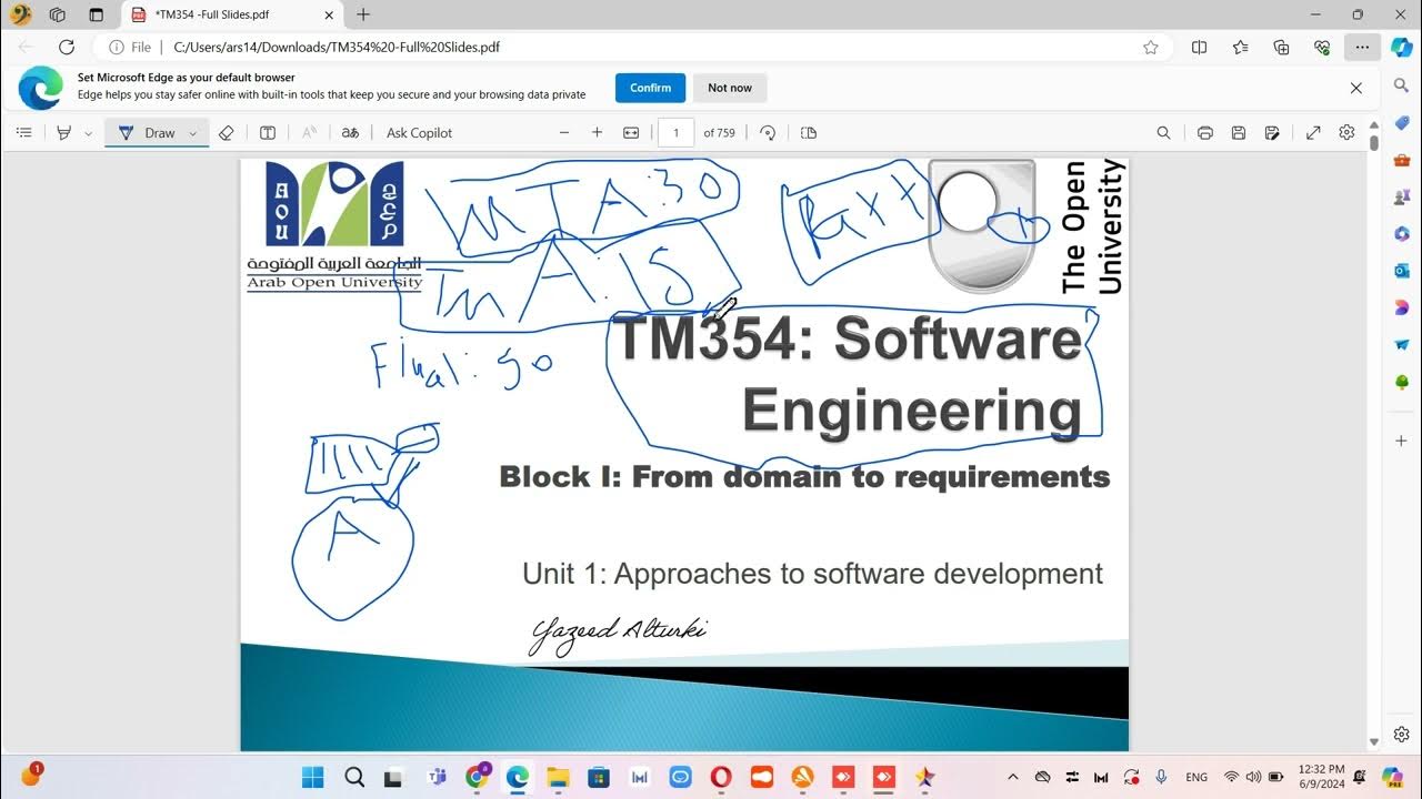 tm354 introduction مقدمه مهمه - YouTube