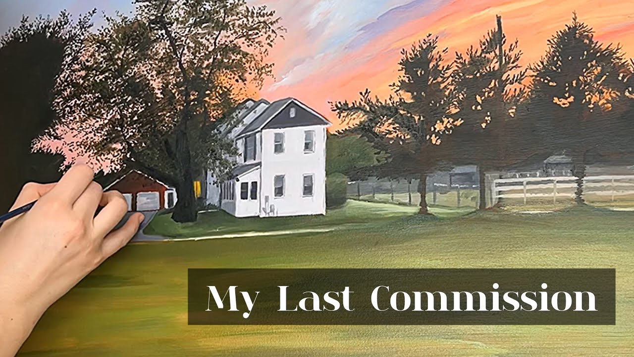 Why I’m Not Doing Commissions Anymore - Painting My Last Commission ...