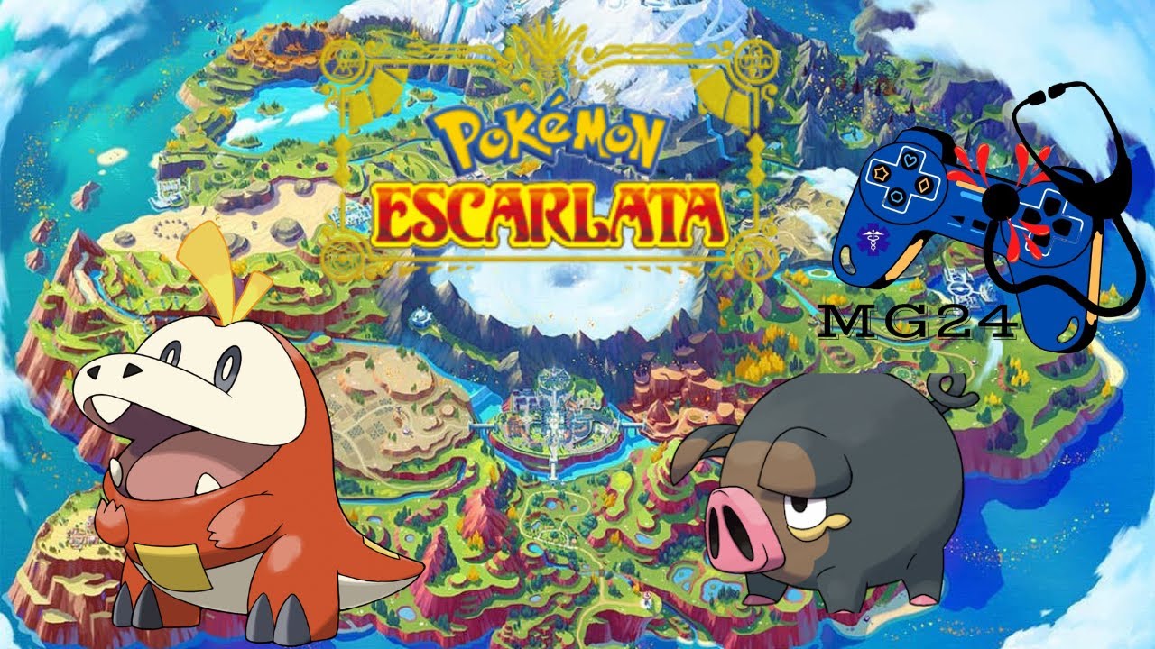 POKEMON ESCARLATA EPISODIO 2 MEDICO GAMER 24 EL SARTER CON ECV - YouTube
