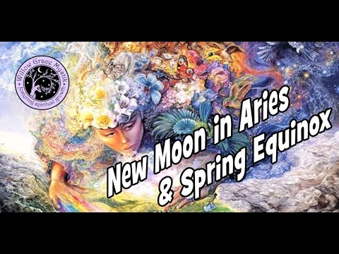 New Moon in Aries/Spring Equinox March Astrology - YouTube