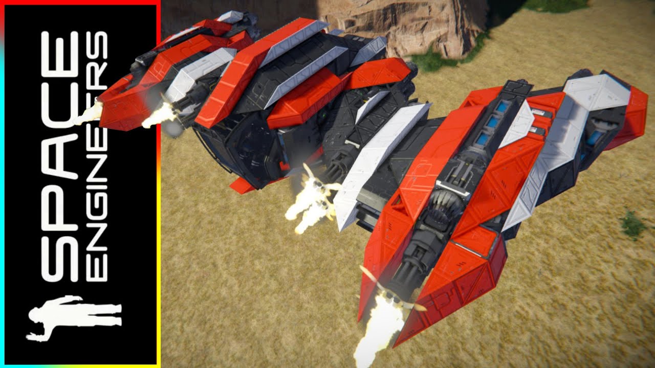 The Monarch Interceptor - Space Engineers - YouTube