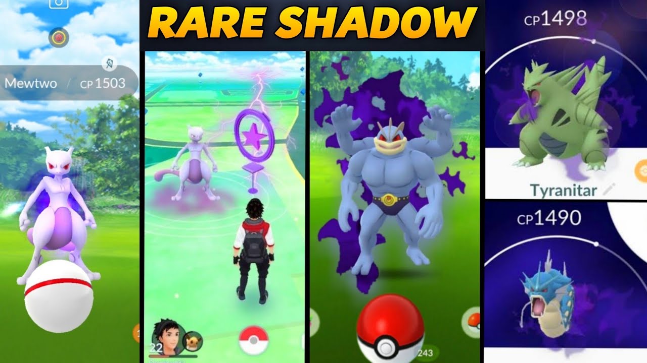 How to get rare shadow pokemons | how to get shadow legendary pokemons ...