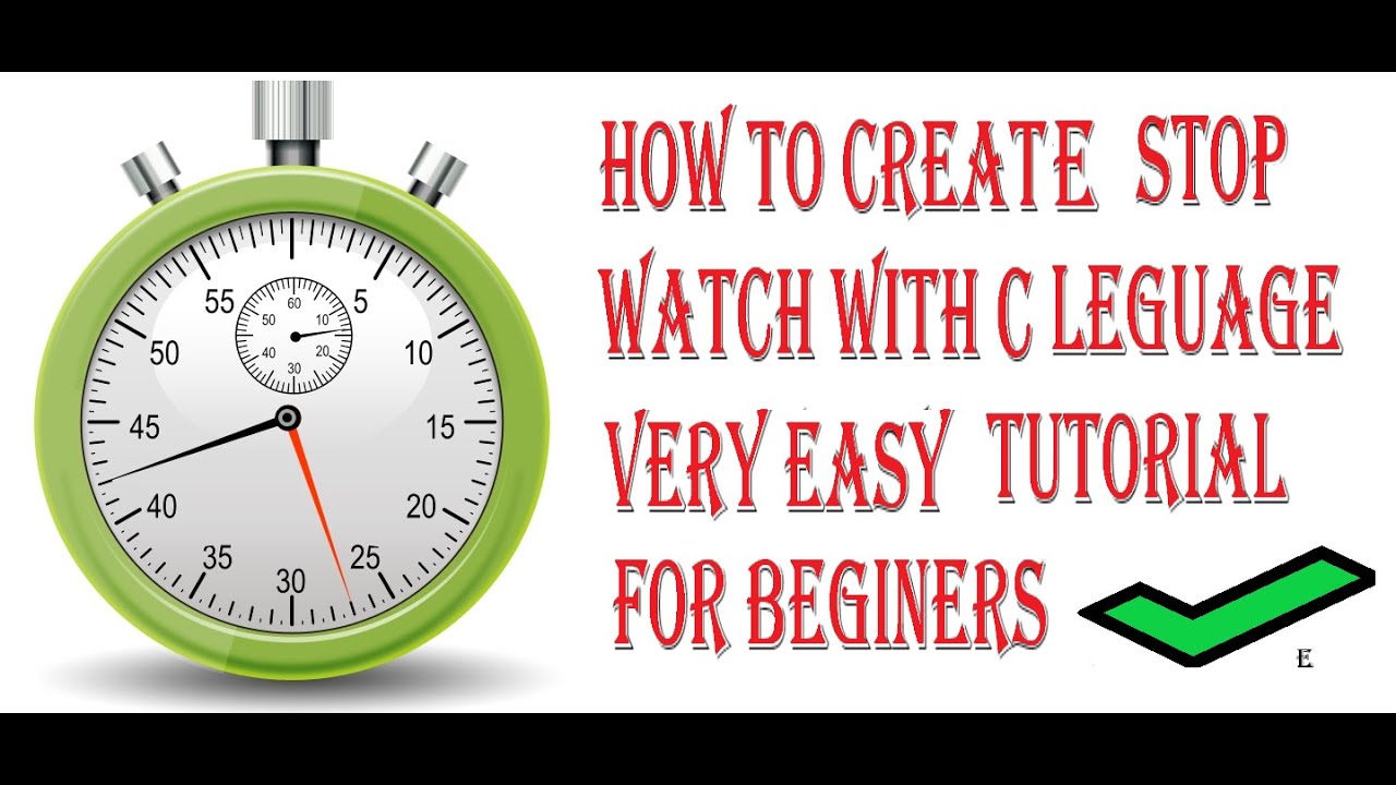 How To Create Stop Watch With C Language Very Easy YouTube how-to-create-stop-watch-with-c-language-very-easy-youtube