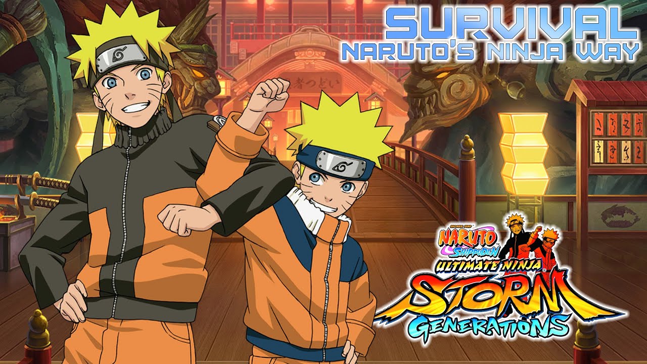 Naruto Storm G (RPCS3) Naruto's Ninja way - YouTube