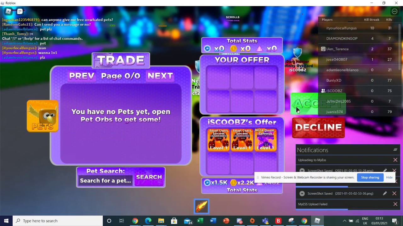 #21 - Middleman (2 secret chaos sorcerers and 1 mega ultra doom ...