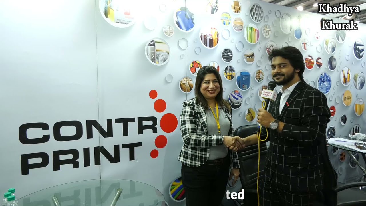 Control Print LTD - sharing their views at Khadhya Khurak Exhibition ...